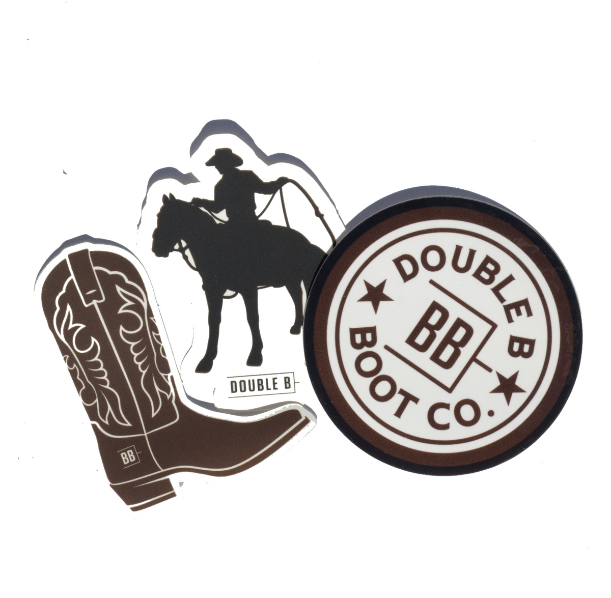 Double B Sticker Pack – Double B Boot Company